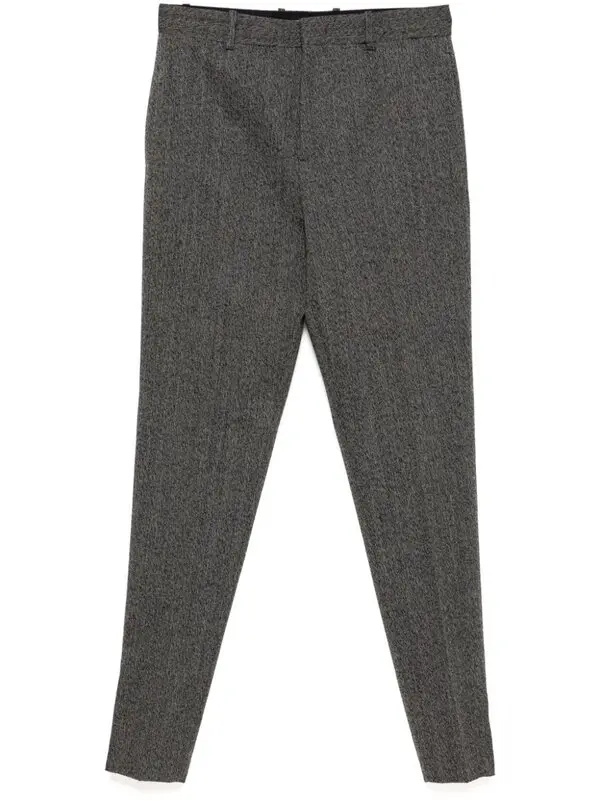 JIL SANDER Textured Wool Tailored Trousers