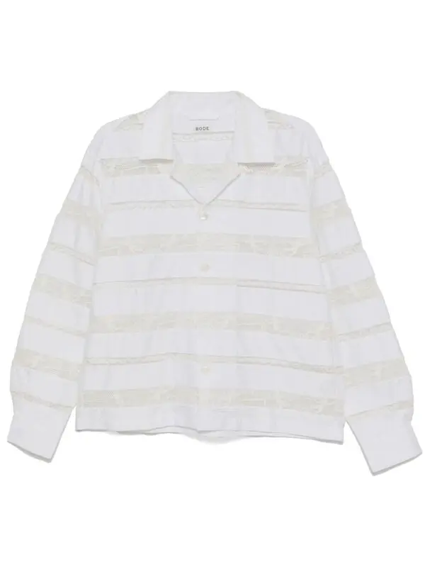 BODE Tennis Lace Shirt