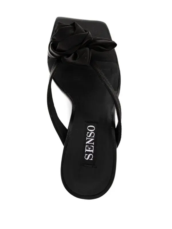 Senso 70mm Electra Heeled Mules - Black