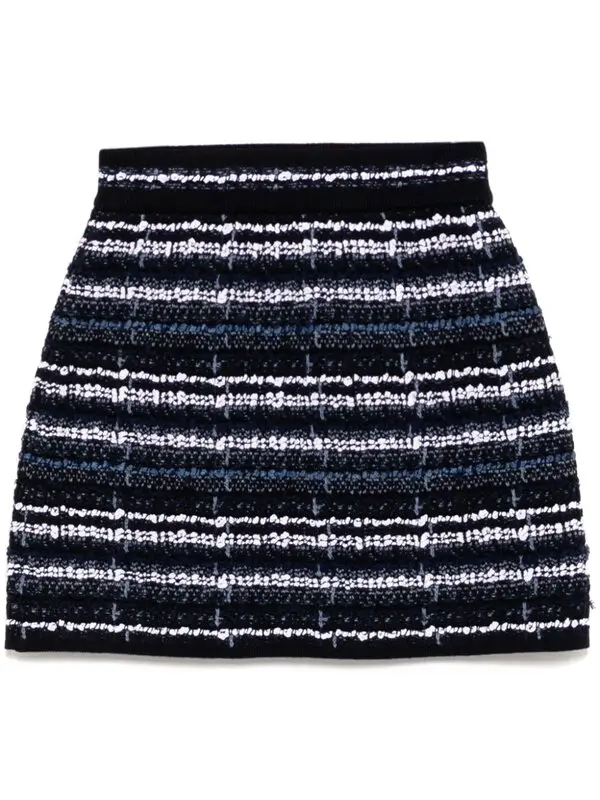 Thom Browne Tweed Mini Skirt