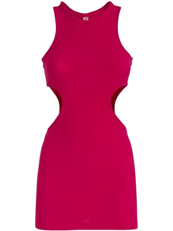REINA OLGA Cut-out Mini Dress - Pink