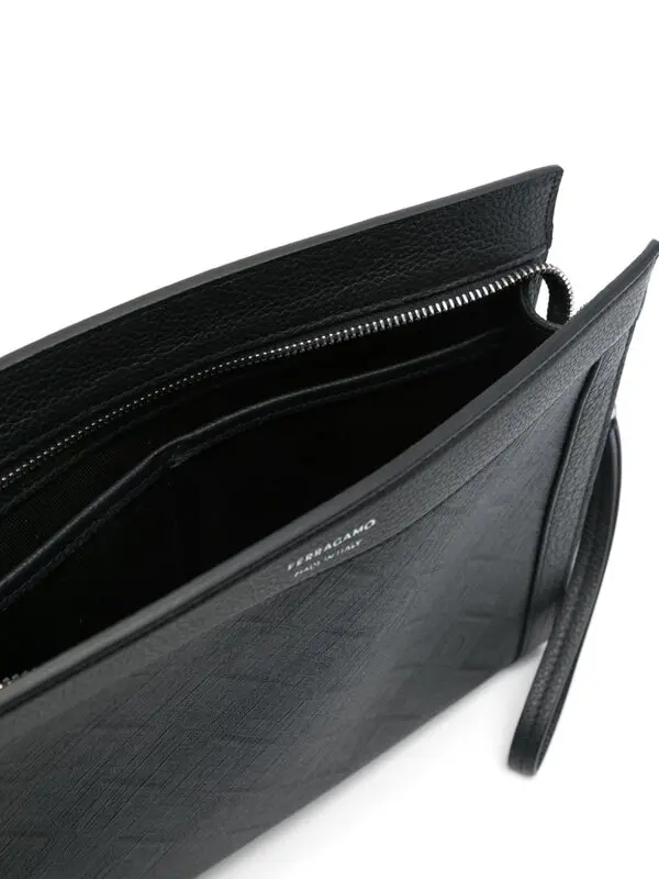 FERRAGAMO Monogram Clutch