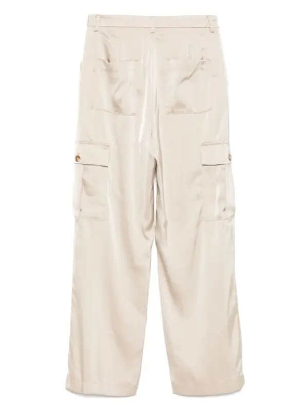 Dkny High-rise Satin Trousers