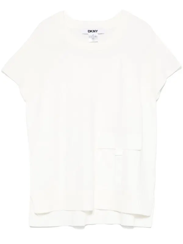 Dkny Ribbed-knit T-shirt