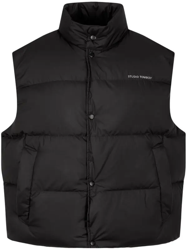 STUDIO TOMBOY Press-stud Down Vest