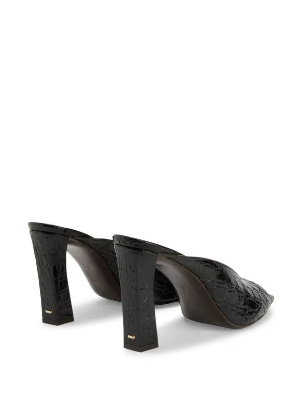 GIUSEPPE ZANOTTI 90mm Gz Mya Sandals - Black