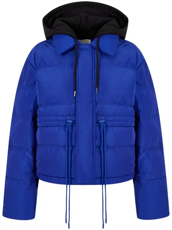STUDIO TOMBOY Hooded Down Jacket - Blue