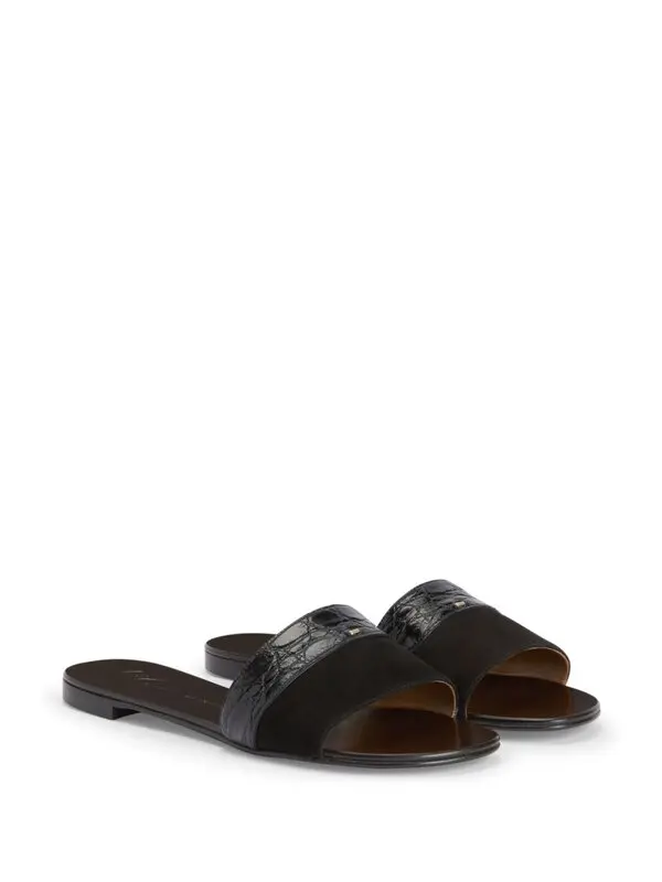 GIUSEPPE ZANOTTI Roose Sandals - Black