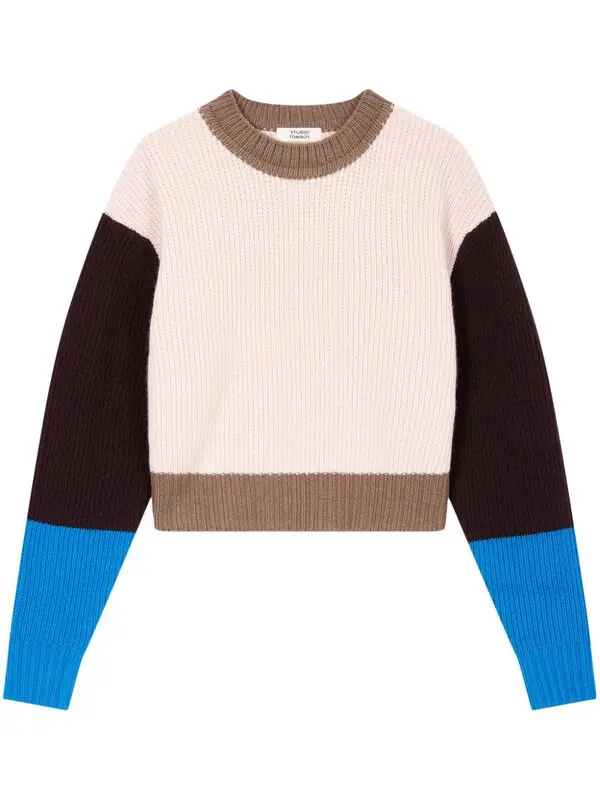STUDIO TOMBOY Colour-block Jumper