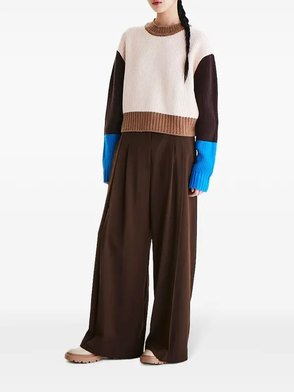 STUDIO TOMBOY Colour-block Jumper