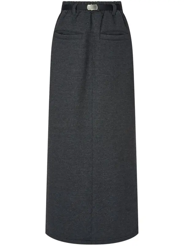STUDIO TOMBOY Belted French-terry Trousers