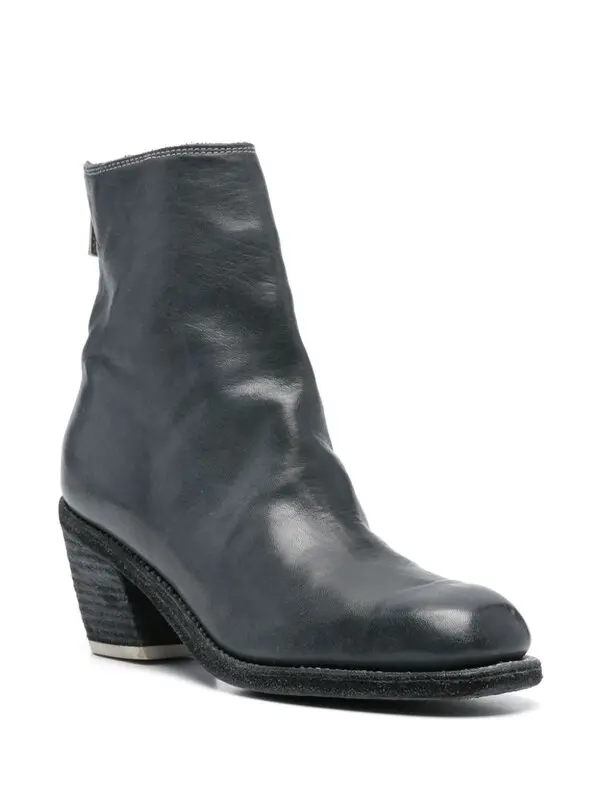 Guidi 70mm Leather Ankle Boots