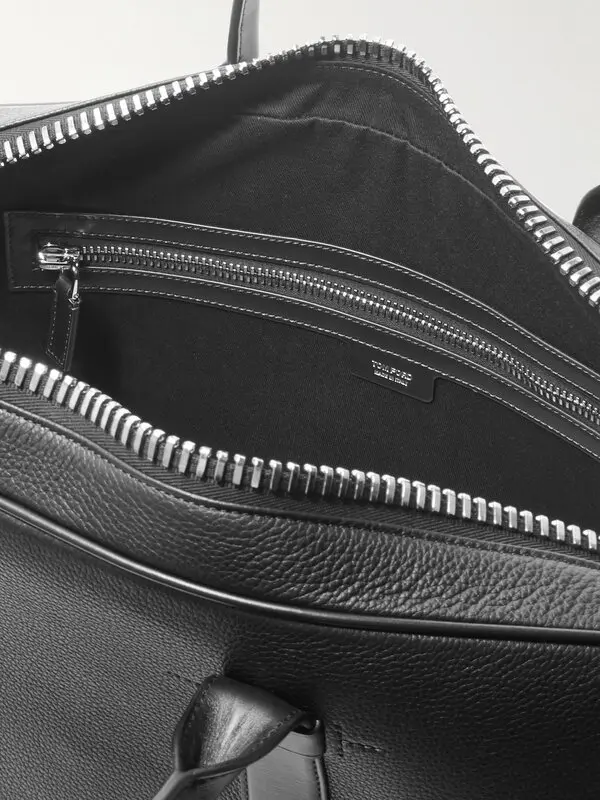TOM FORD Buckley Full-grain Leather Briefcase