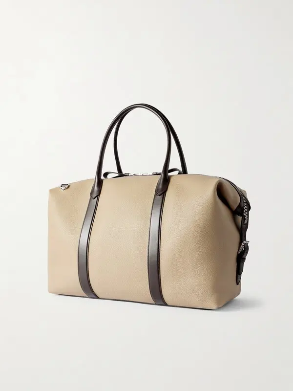 TOM FORD Buckley Full-grain Leather Weekend Bag