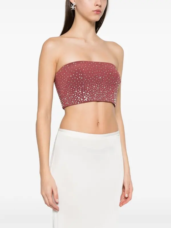 Alex Perry Crystal-embellished Top