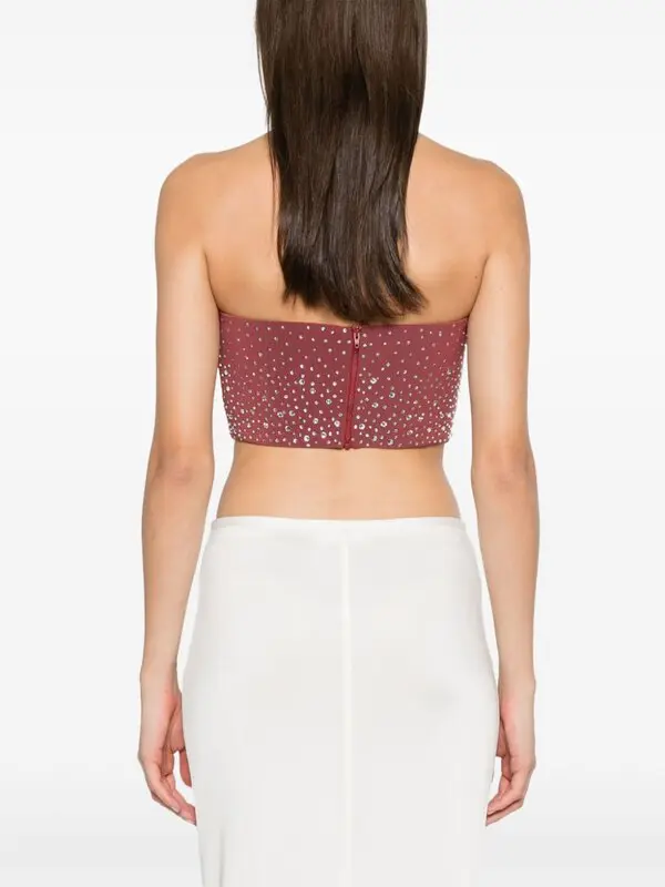 Alex Perry Crystal-embellished Top