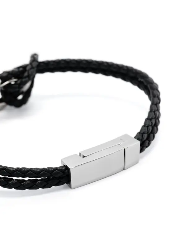 FERRAGAMO Gancini Bracelet - Black