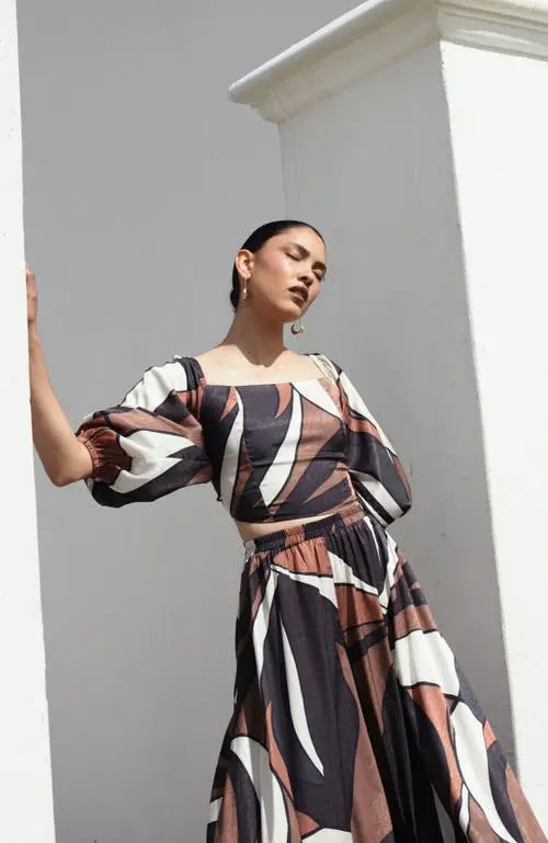 DIARRABLU Una Top - Chiado Rust