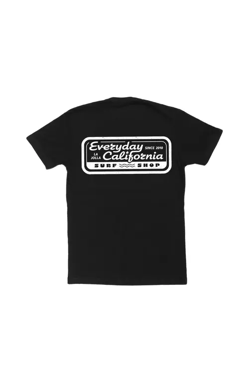 EVERYDAY CALIFORNIA Surf Shop Tee Shirt - Black