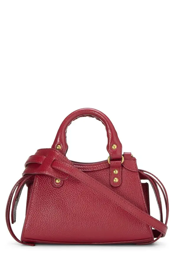 Balenciaga Calfskin Neo Classic City Bag - Red