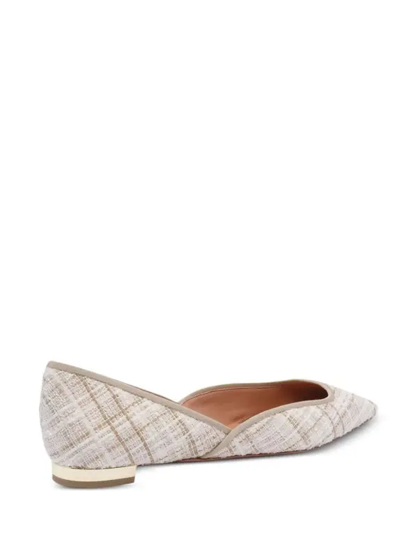 AQUAZZURA Maia Ballet Flats - Neutrals