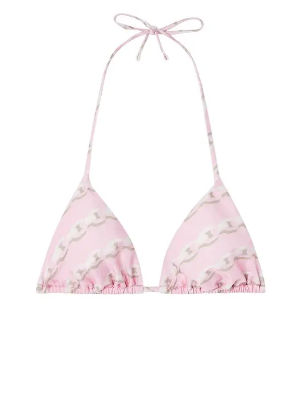 Versace Treasure Bikini Top - Pink
