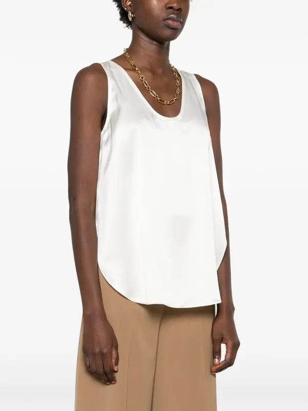 Max Mara Filly Top - White