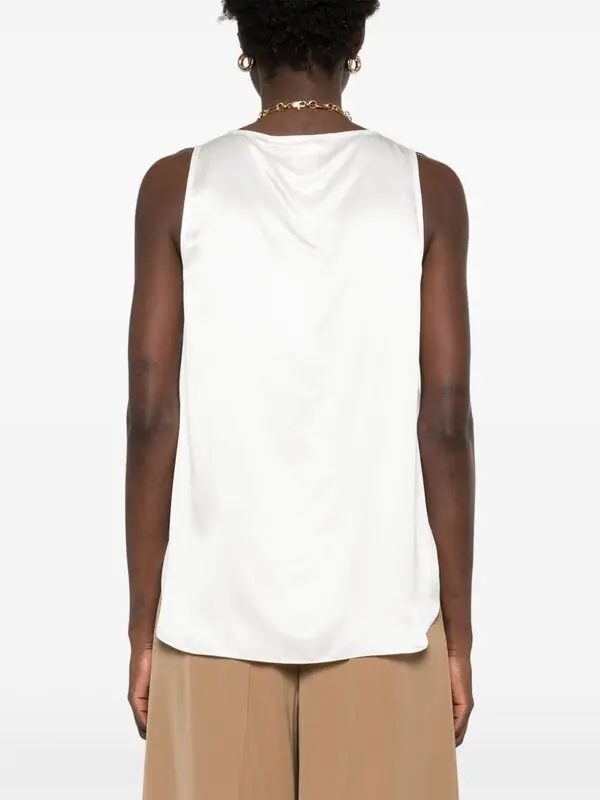 Max Mara Filly Top - White