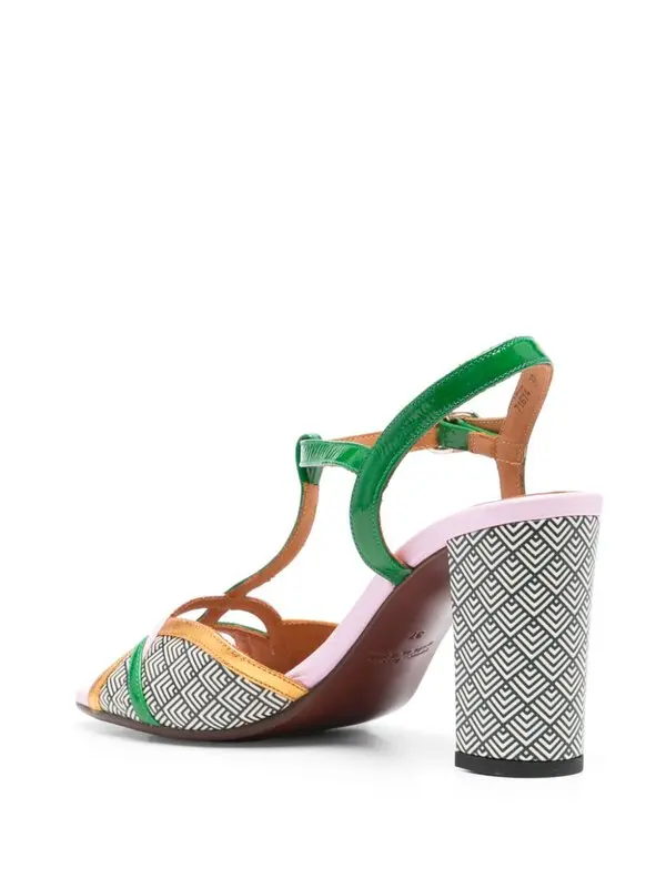 Chie Mihara 85mm Bejoi Sandals - Green
