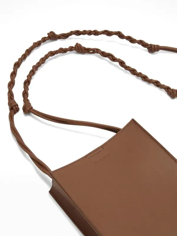 JIL SANDER Small Tangle Shoulder Bag - Brown