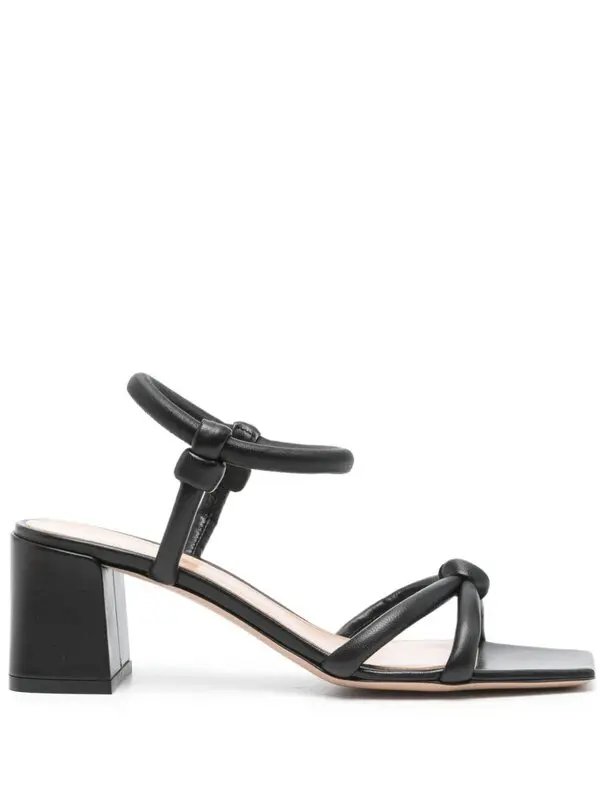 GIANVITO ROSSI 55mm Juno Sandals - Black