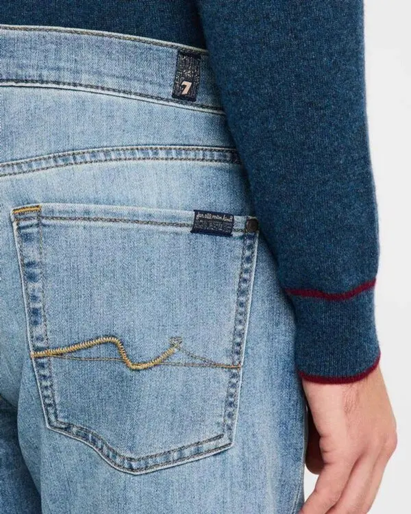 7 For All Mankind The Straight Stretch Jeans
