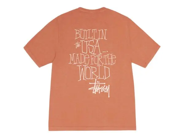 StÜssy Built In Usa Pigment Dyed Tee Shirt