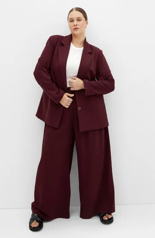 City Chic Ponte Knit Blazer