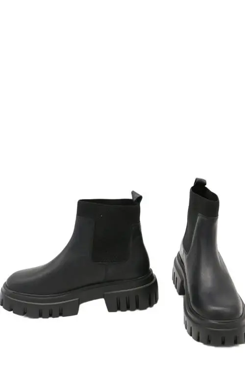 STIVALI NEW YORK Agora Platform Chelsea Boots - Black