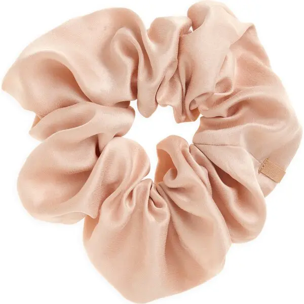 Lunya Washable Silk Classic Scrunchie - Delicate Pink