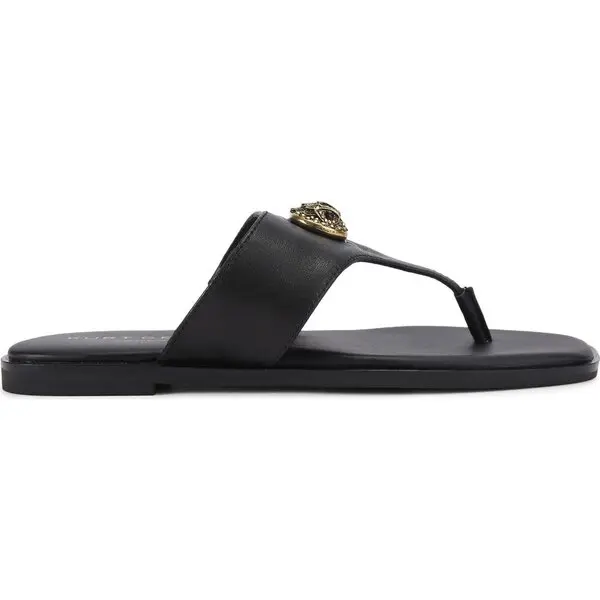 Kurt Geiger Chelsea Leather Sandals - Black