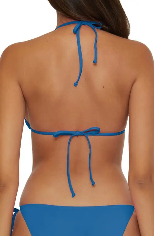 BECCA By Rebecca Virtue Color Code Triangle Bikini Top - Lagoon