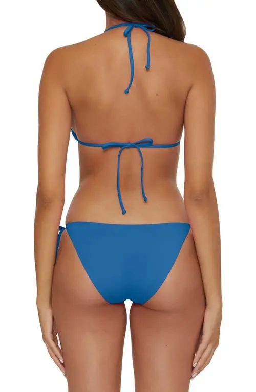 BECCA By Rebecca Virtue Color Code Triangle Bikini Top - Lagoon