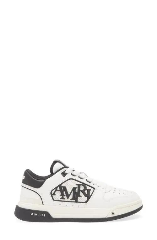Amiri Classic Logo Low-top Sneakers - White Black