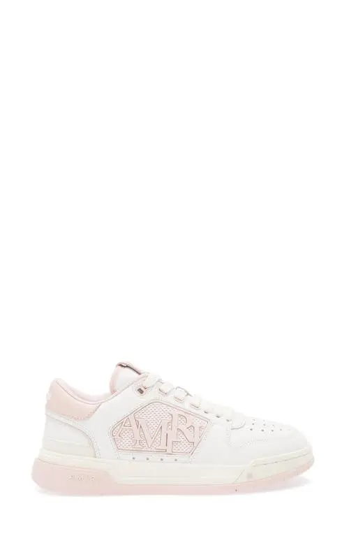 Amiri Classic Logo Low-top Sneakers - White Pink