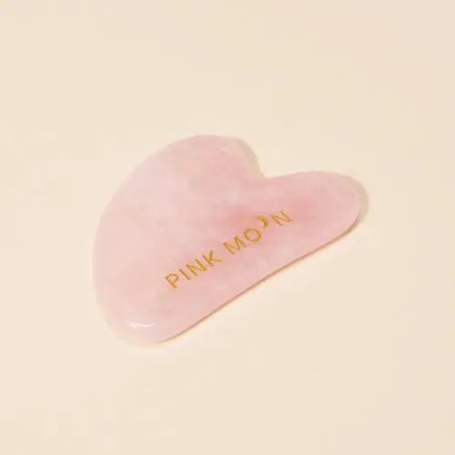 Pink Moon Rose Quartz Gua Sha Facial Toolkit