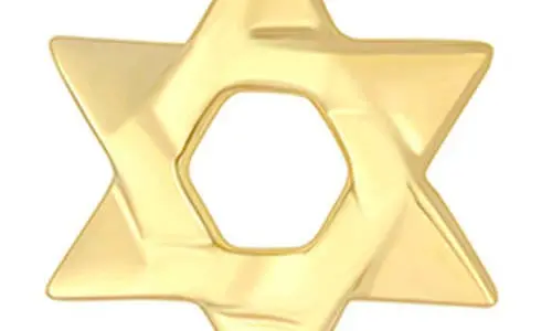 Ef Collection Star Of David Stud Earrings