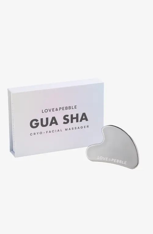 LOVE AND PEBBLE Stainless Steel Gua Sha - None