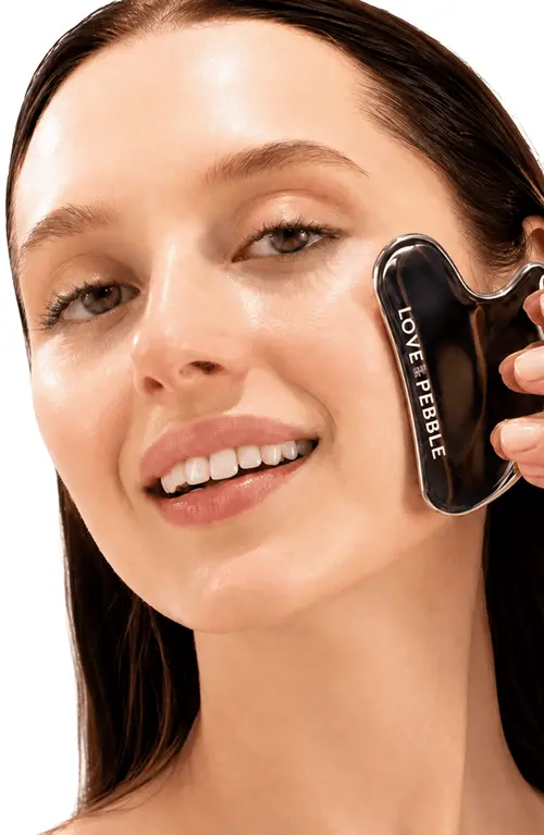 LOVE AND PEBBLE Stainless Steel Gua Sha