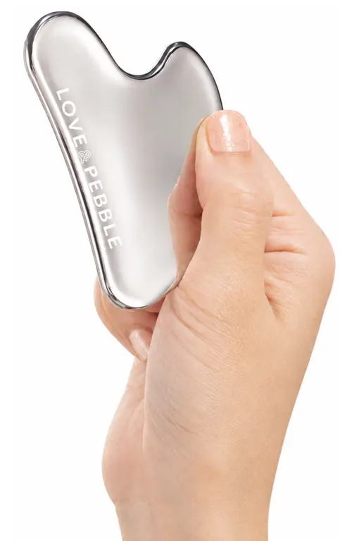 LOVE AND PEBBLE Stainless Steel Gua Sha