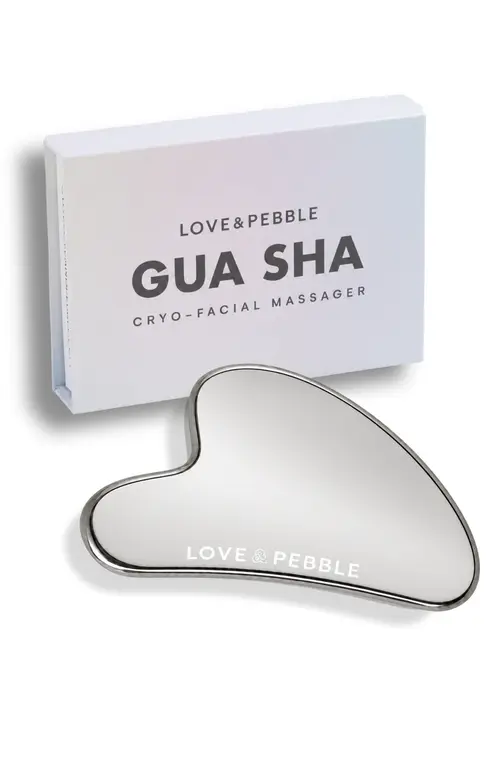 LOVE AND PEBBLE Stainless Steel Gua Sha