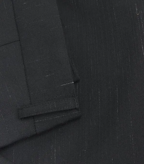 Commas Wool-linen Heathered Trousers