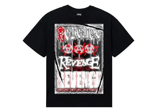 REVENGE Fried Tee Shirt - Black