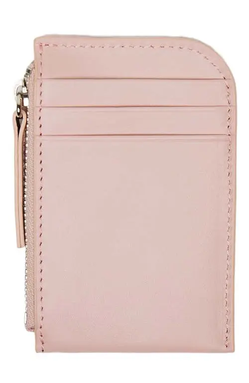WANT Les Essentiels Arch Smooth Leather Cardholder - Blush